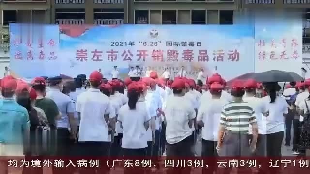 广西崇左市举行“6·26”国际禁毒日活动,集中销毁毒品204公斤