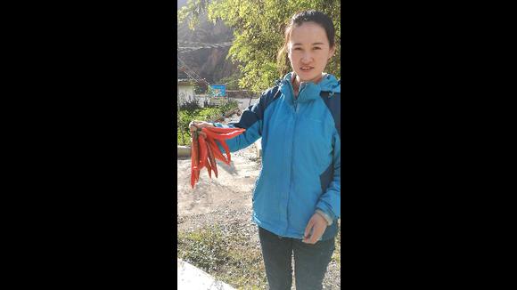 这位美女和美人椒哪个更美?