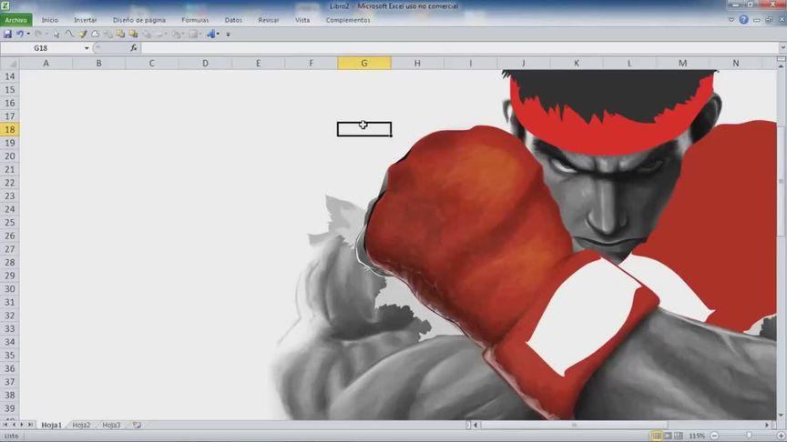 你真的会用excel吗?看看这位大神用excel来画画,五体投地佩服