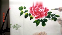 逗号花瓣画牡丹,简单易学又好看,三叉九顶灵活运用,牡丹更生动