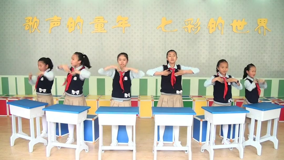 遵义市汇川区同济小学2018室内韵律操