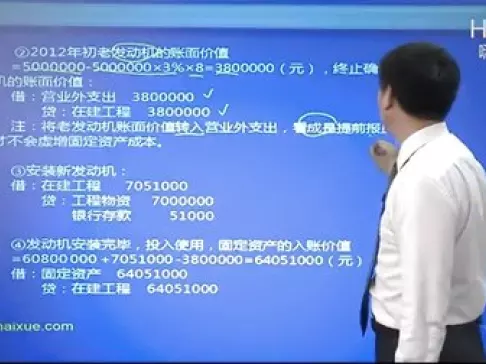 13、第1章 固定资产后续支出 处置