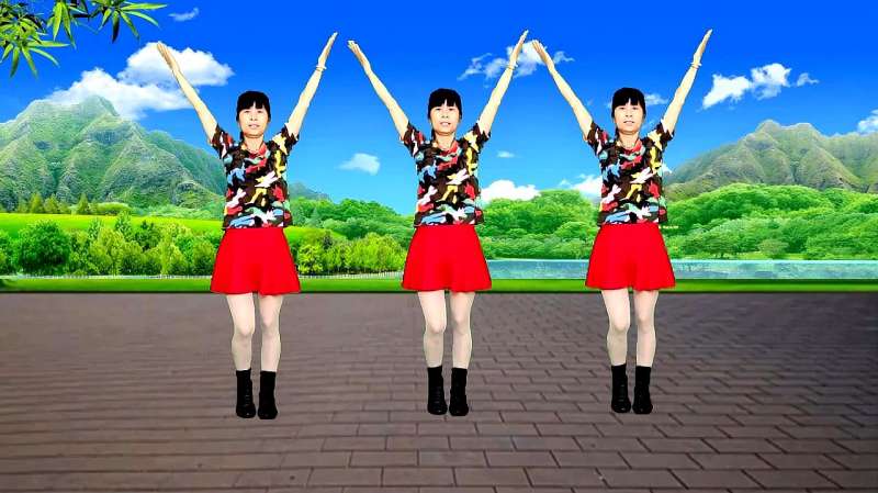 广场舞《没有共产党就没有新中国》歌好听舞好看简单易学