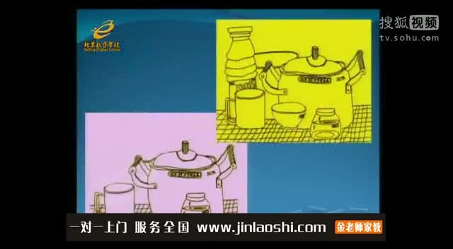 小学四年级美术名师精讲_厨房一角_王爱平_金老师家教