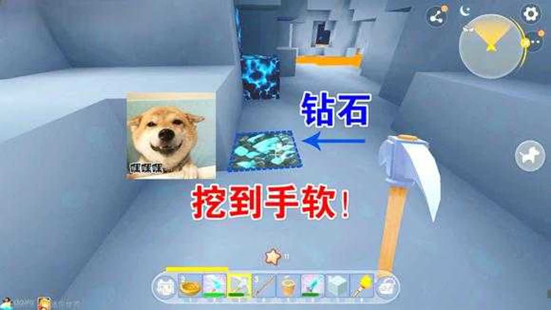 迷你世界极限生存:开课啦!挖矿技巧重点讲解,钻石挖到手软