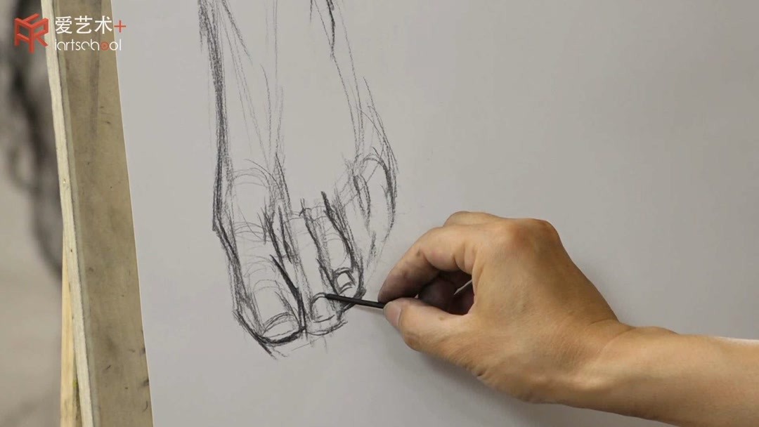 51脚部画法示范(一)