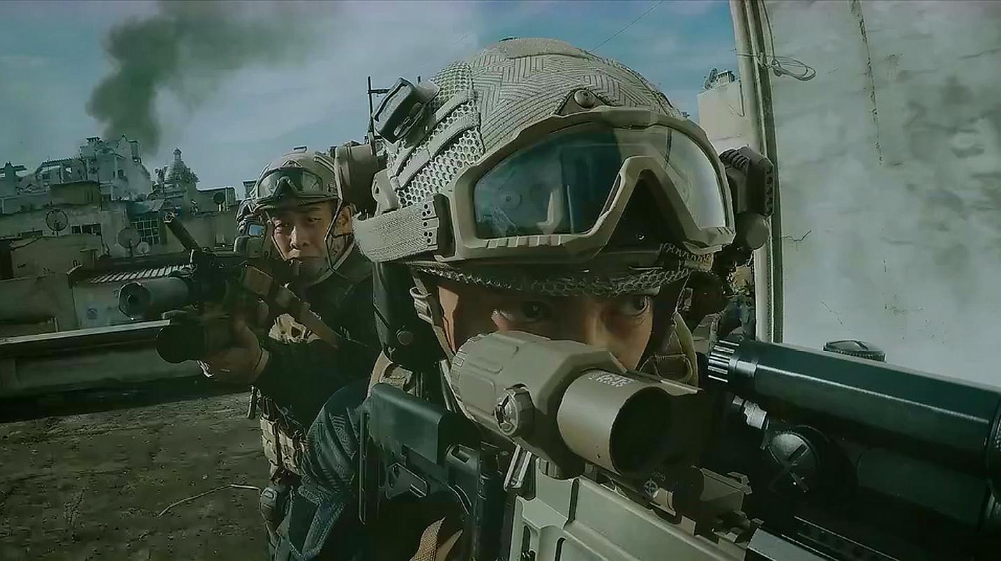 电影《红海行动》高燃片段,看得热血沸腾,超刺激!