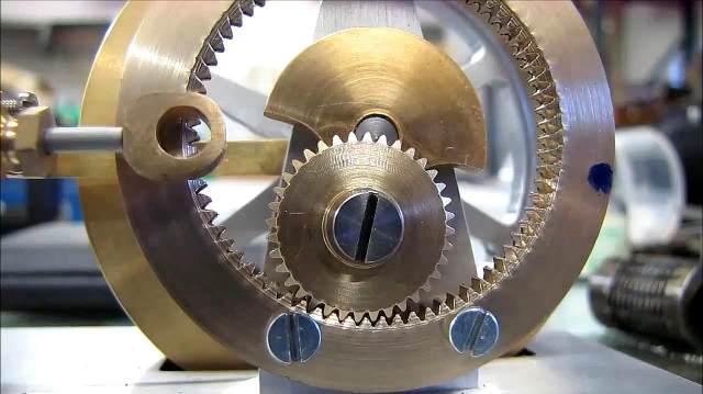 设计巧妙的齿轮运转结构,见识下运行原理!