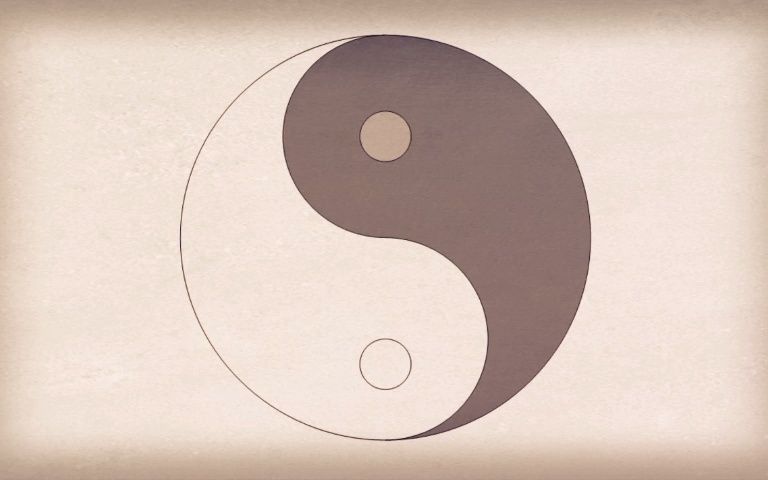 用数学方法——四步画“太极‘’.