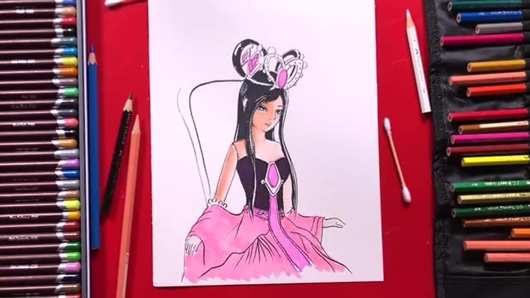 大鼻孔学画画 如何画叶罗丽精灵