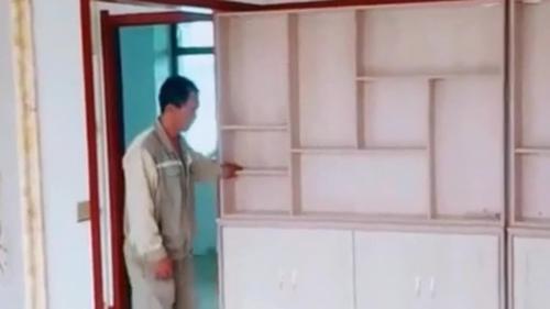 这柜子设计的,真是人才啊估计小偷来了都被整懵了