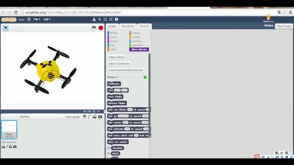 LiteBee#无人机编程 #教学:让多盏灯循环闪烁,你学会了吗#scratch编程