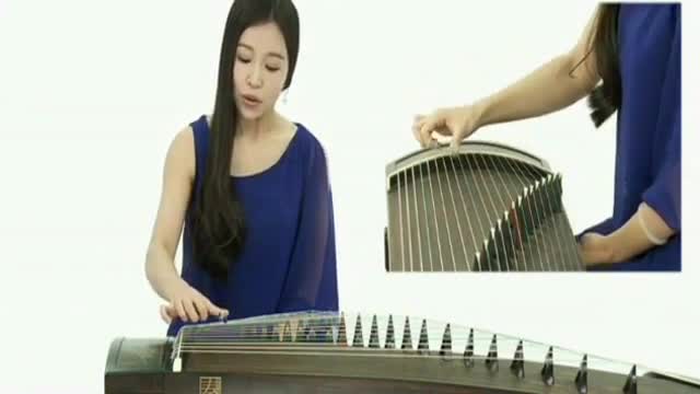 古筝调音器怎么调d调 古筝怎么入门 古筝教学指法