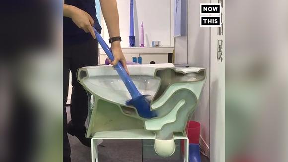 下次厕所堵上时,你可以试试这款强力的“通厕所神器”