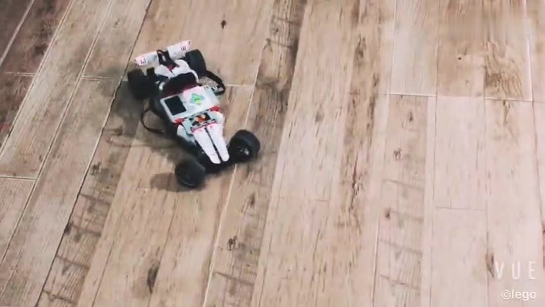 乐高ev3 方程式赛车 遥控模式 后轮驱动 独立控制方向盘