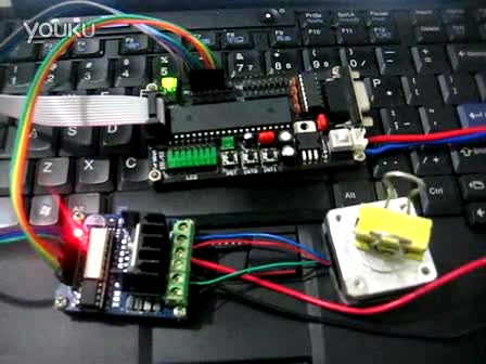 L298N驱动35步进电机正转反转