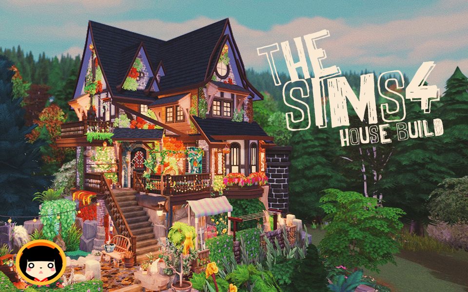 【模拟人生4速建】我们去森林中隐居吧,和宠物们一起!