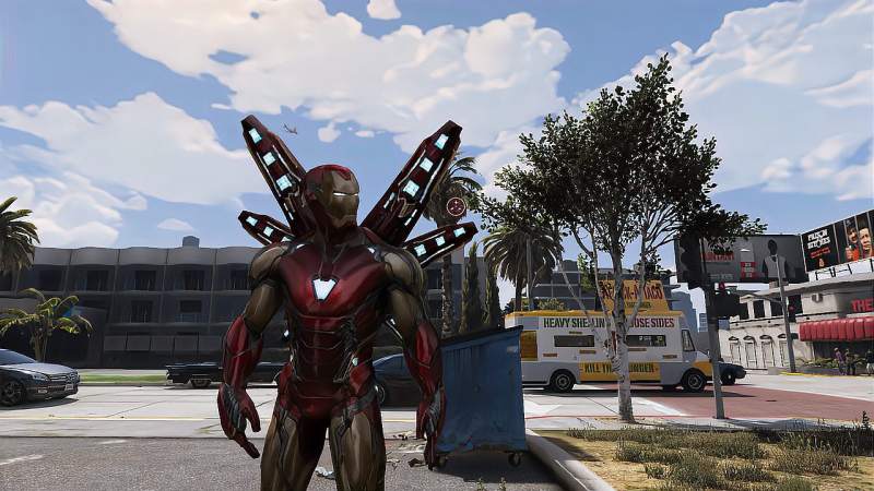 钢铁侠模拟器:如果把钢铁侠最新的激光充能炮 加强100倍效果如何