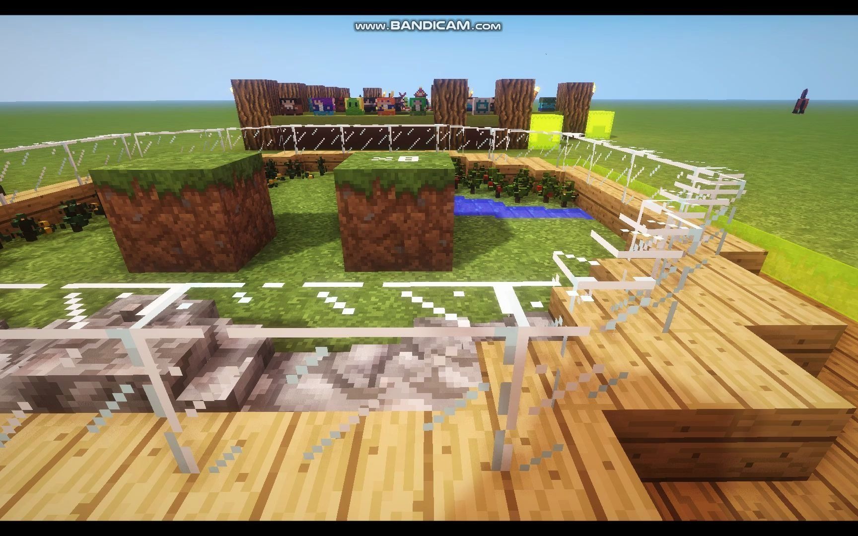 更新后的玻璃球背景 雕刻工艺 我的世界《吃货小牛》