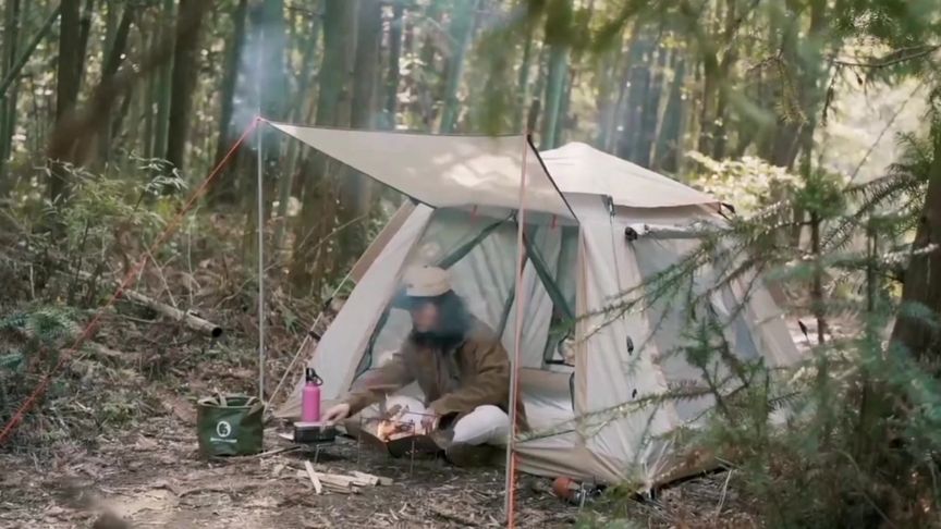 自动速开四季帐篷,防雨防晒,折叠设计方便携带