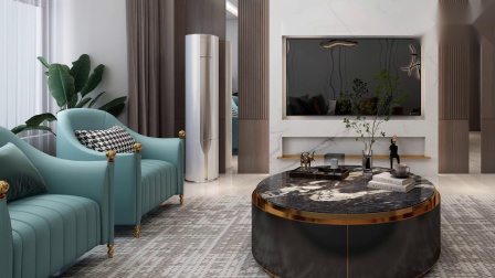 190㎡现代风,美学思维与设计同频共振!