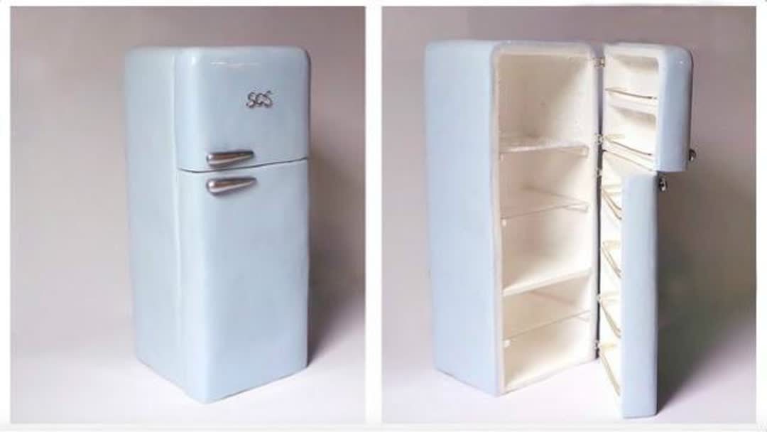 「DIY教程」给芭比娃娃做家电之小冰箱