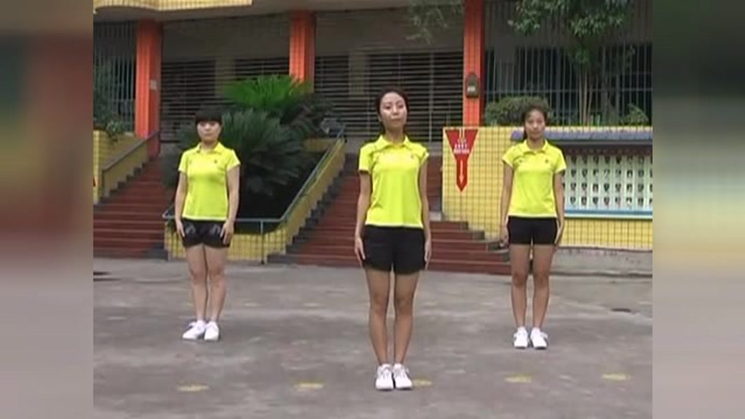 幼儿园小班完整早操 幼儿模仿操 器械操(清晰)