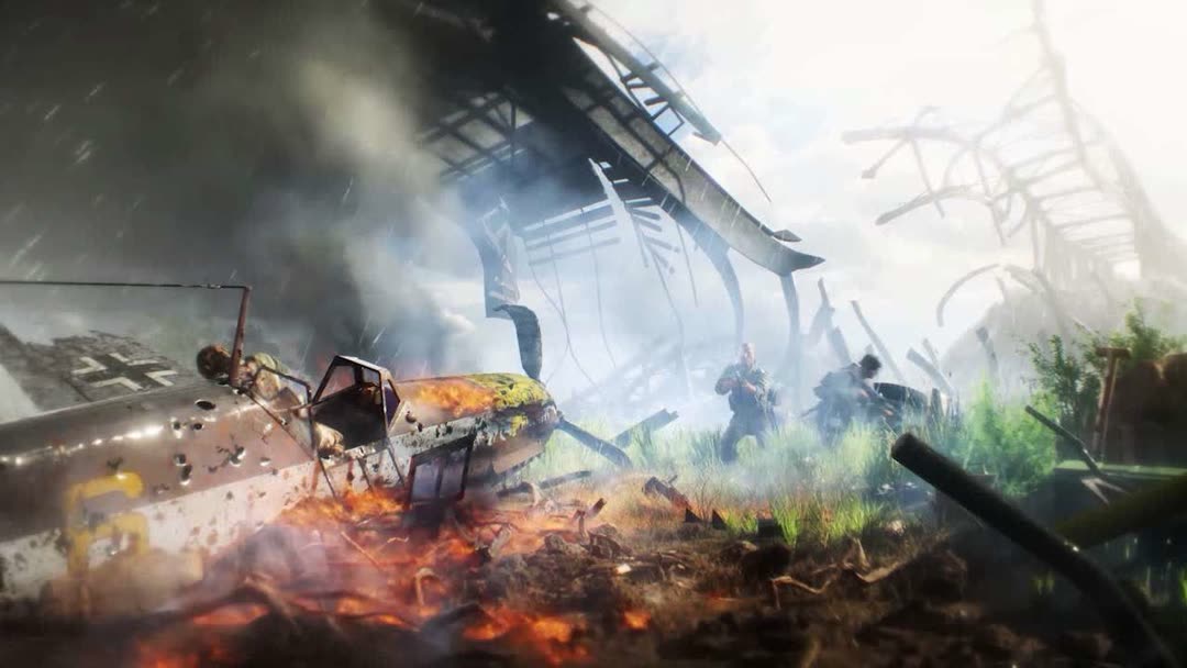 战地5第一期游戏介绍及游戏集锦斗鱼桔子哥桔子解说桔子教学