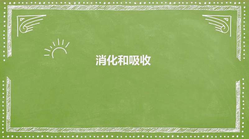 消化和吸收(济南版七年级生物上册)