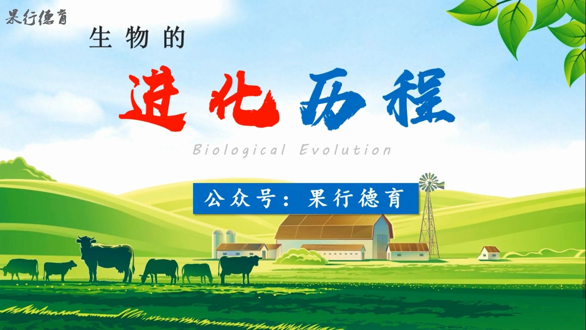苏教版生物八年级上16.2生物进化的历程