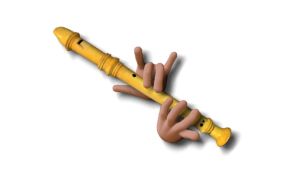 【竖笛指法】森林的歌声 - 英式指法