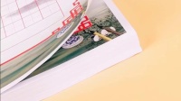 A4古风硬笔书法纸田字格练字本钢笔100张中小学生复古书写纸加厚...