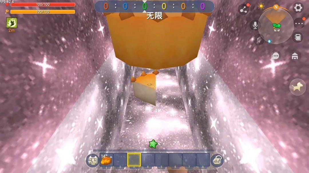 迷你世界:手速大比拼,西西点鼠标根本停不下来,记得赔鼠标啊