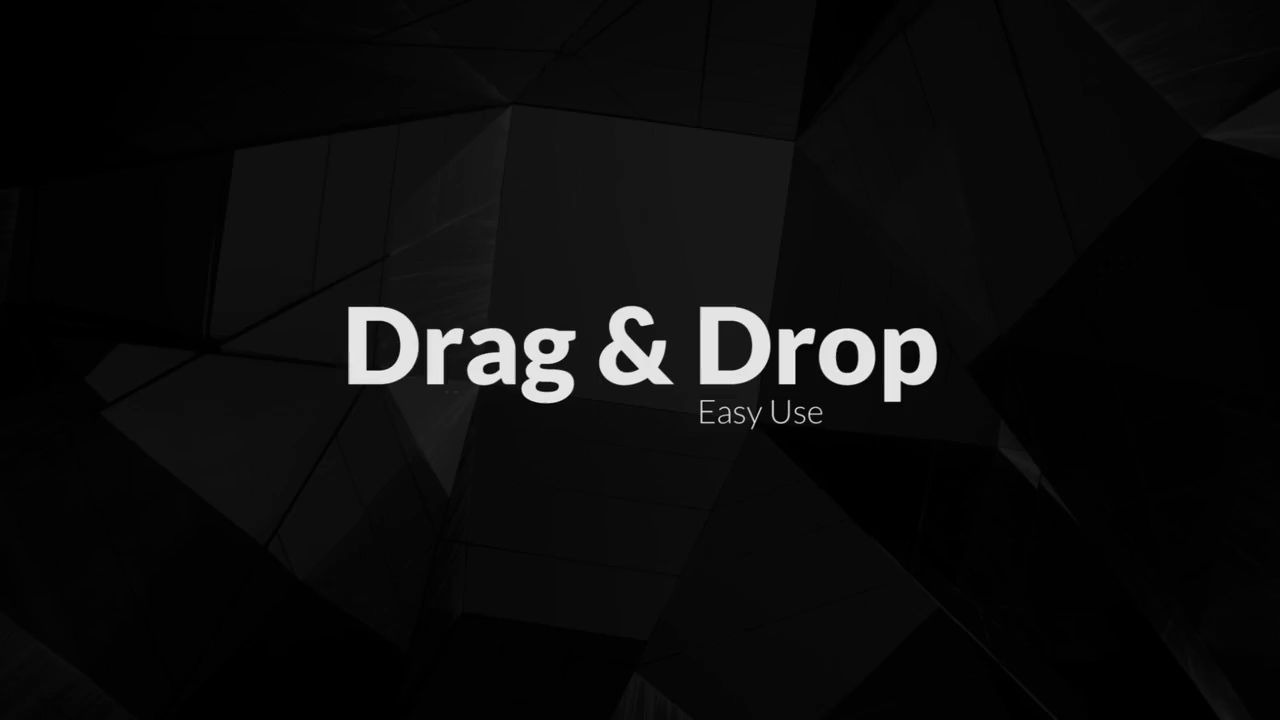 【免费】Pr数码科技字幕模板 8组时尚现代淡入淡出文字标题 Pr字幕条...