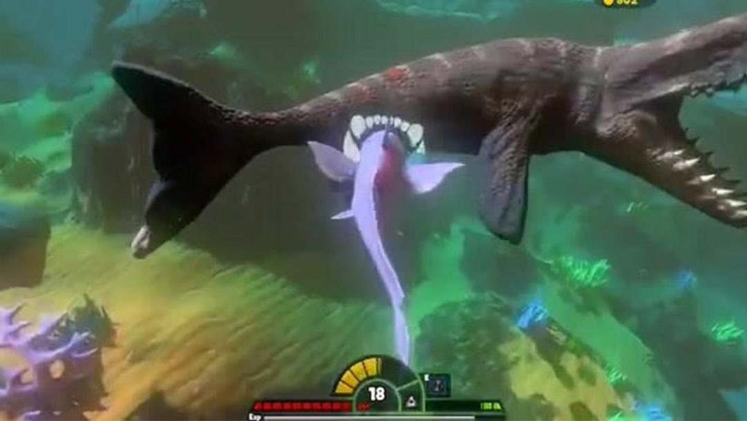海底大猎杀60级机甲神兽大白鲨vs巨齿鲨结果你绝对想不到