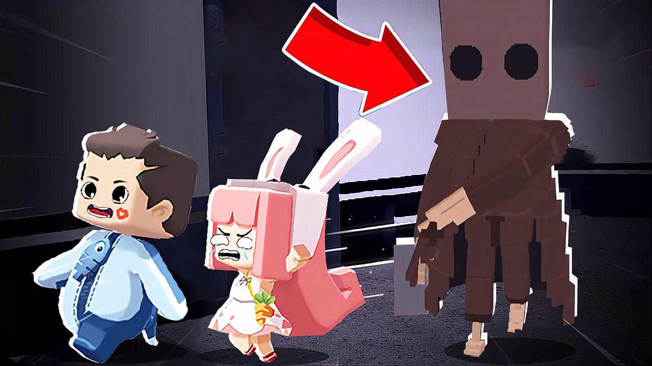 木鱼迷你世界 恐怖解密地图,鱼玲深夜遭遇校园惊魂!