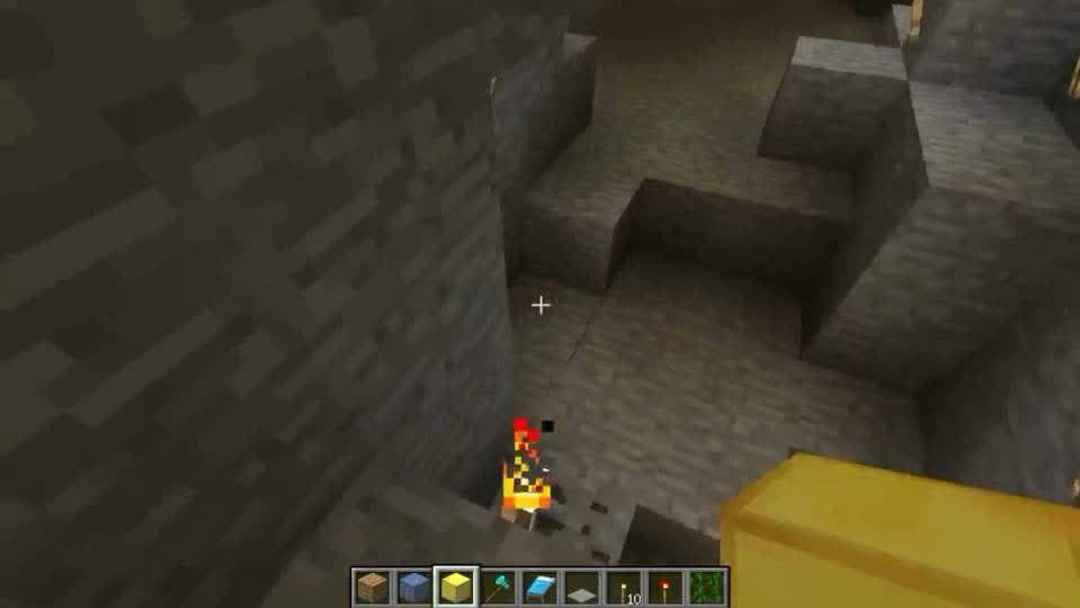 我的世界:走到死胡同原路返回发现岩浆,刚刚应该来过这的!