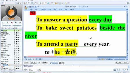 20160307 语法入门班 第18课 动词不定式1