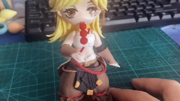#黏土手办 #手工diy #超轻粘土手工