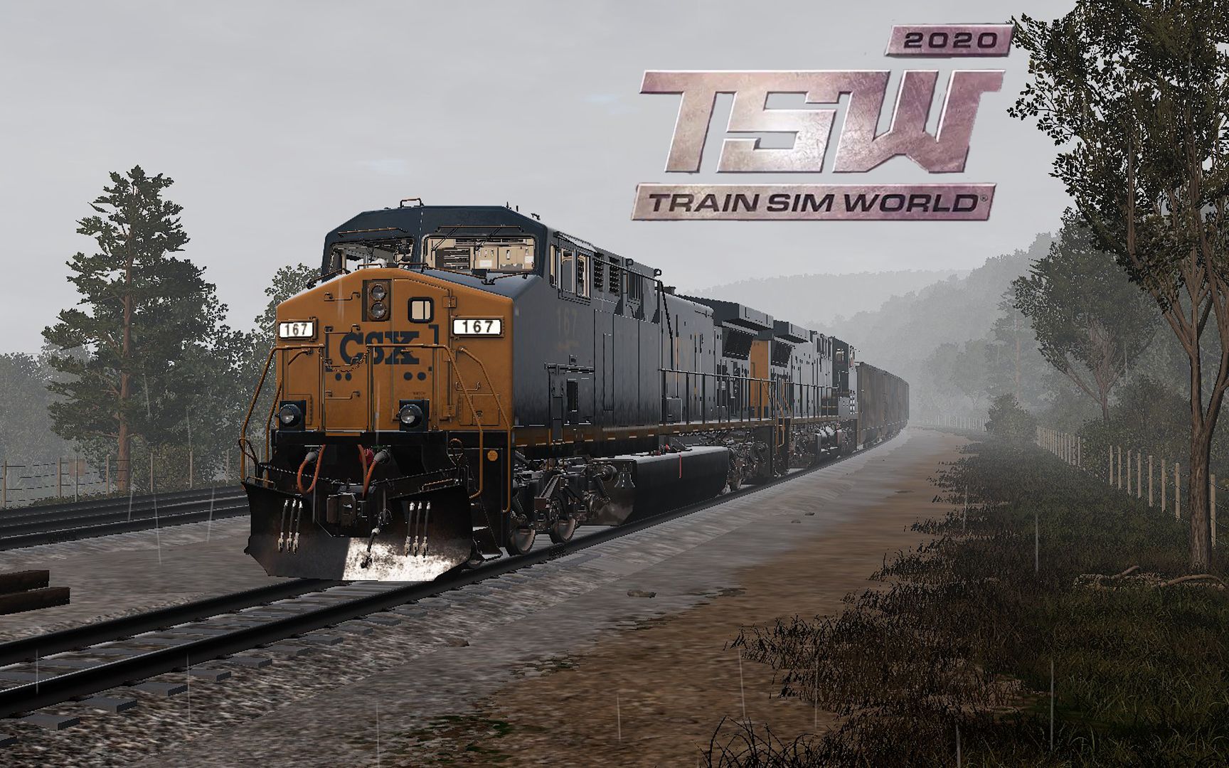 【CTN】火车模拟世界TSW2020游戏实况EP19——像雾像雨又像风~