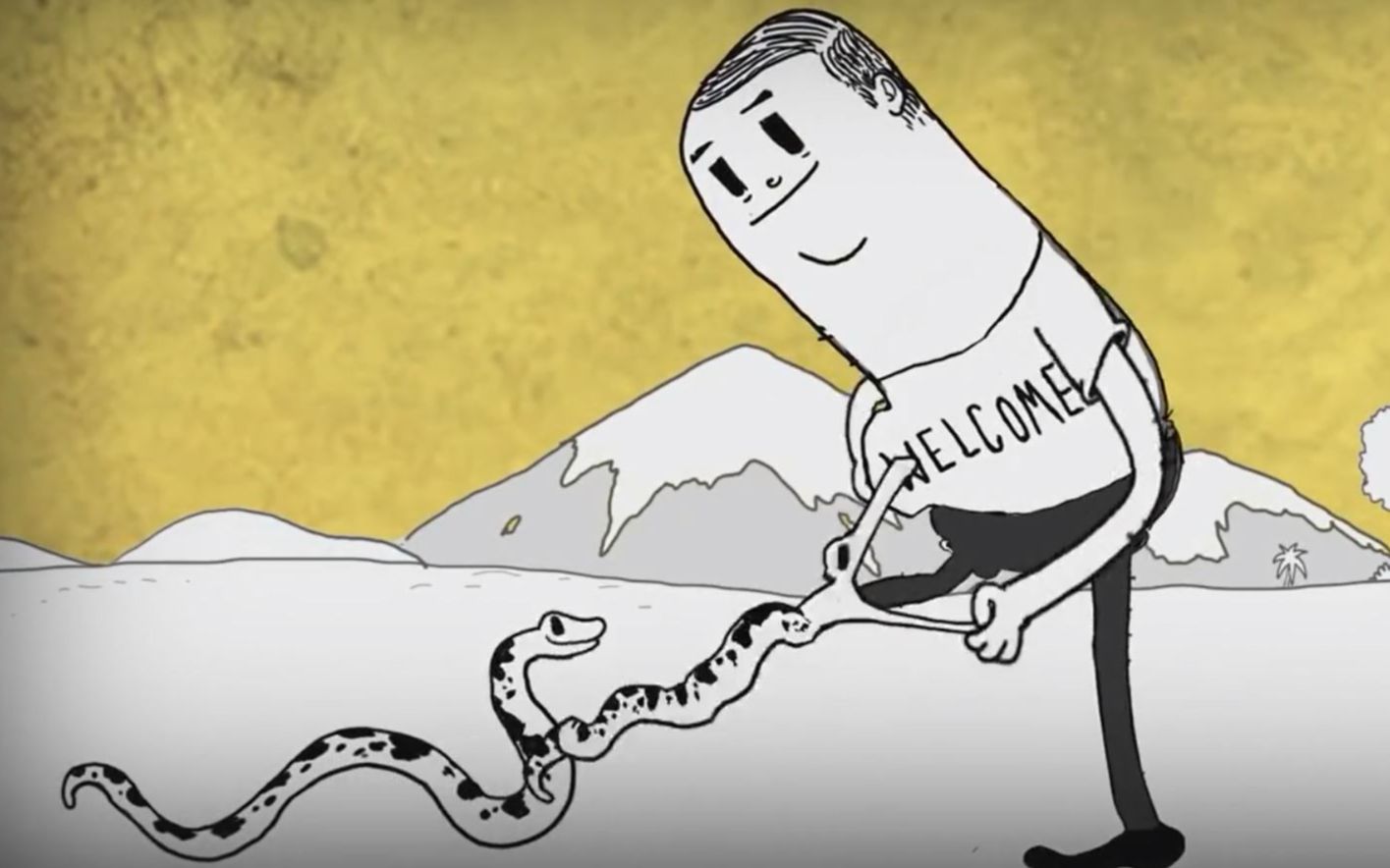 国外极度讽刺的动画短片,男子随意破坏地球资源,最终自食恶果!