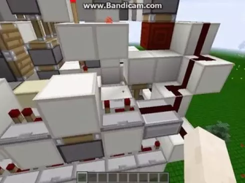 ★Minecraft★我的世界5x5上下互推活塞门:2