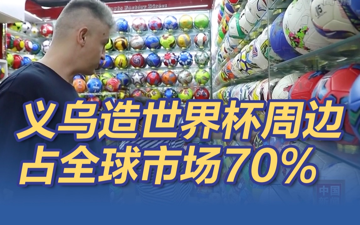 义乌制造的世界杯周边占全球市场70%