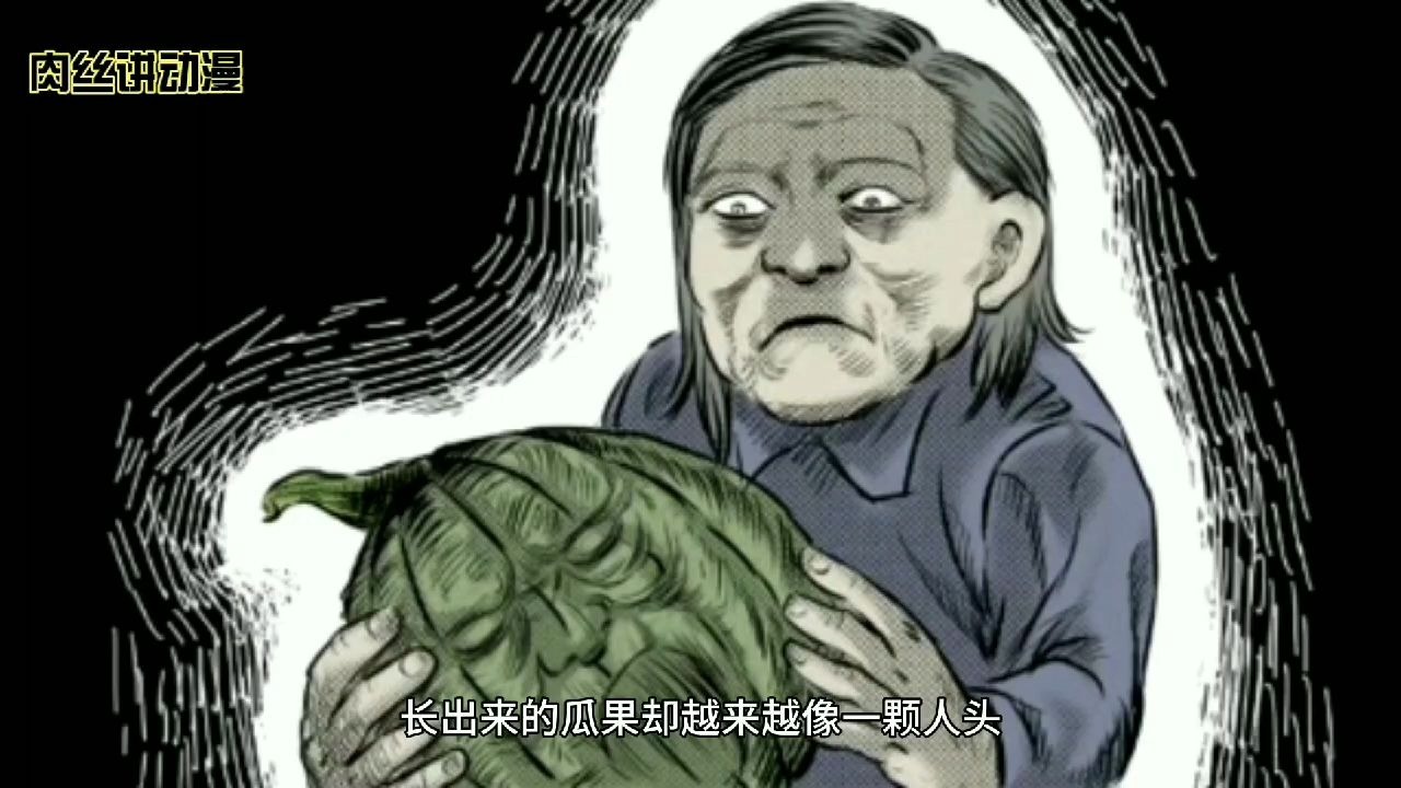 恐怖故事:孤寡老人种了一株瓜苗。长出来的瓜果却越来越像一颗人头