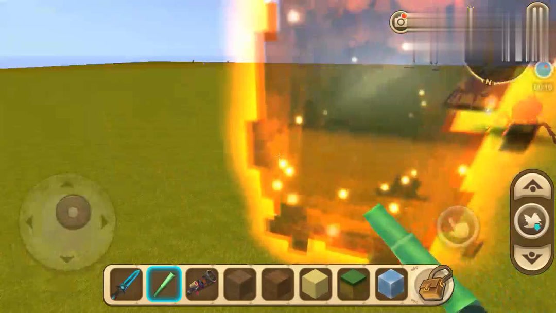 迷你世界:快速进入红土所打造的地狱,发现从未见过的生物