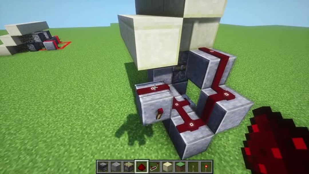 【鬼影MC红石】教你用红石在楼梯下做密室![我的世界]