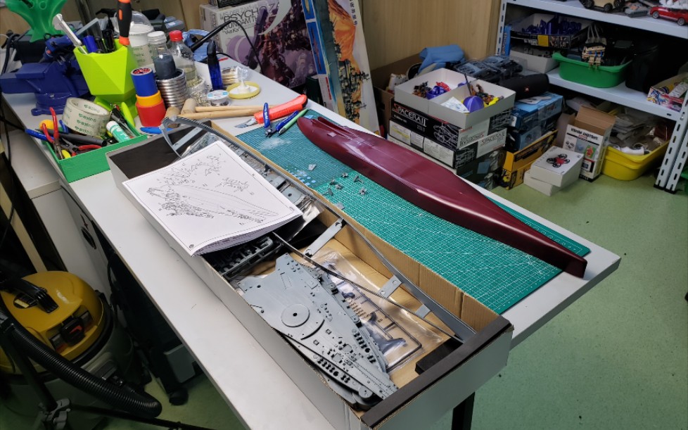 350比例密苏里号战列舰制作构思