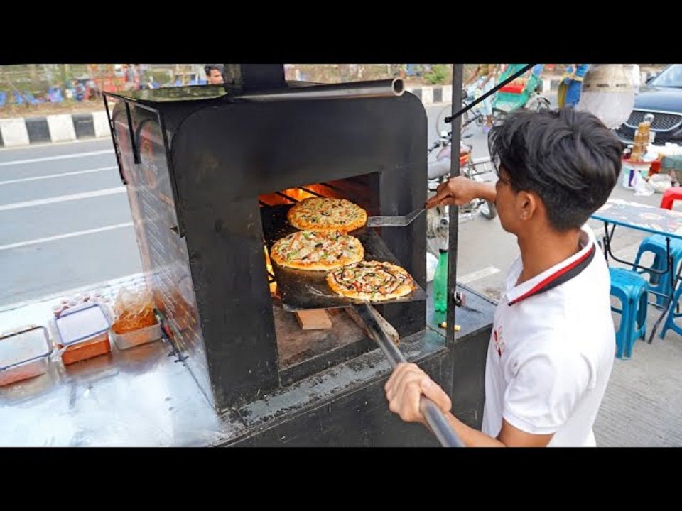 如何现场制作披萨?| 孟加拉街头美食