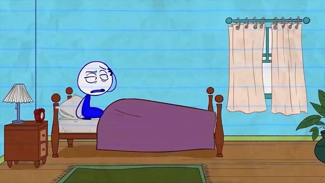   皮皮创意铅笔人动画:在家竟然被人偷窥!太气人了