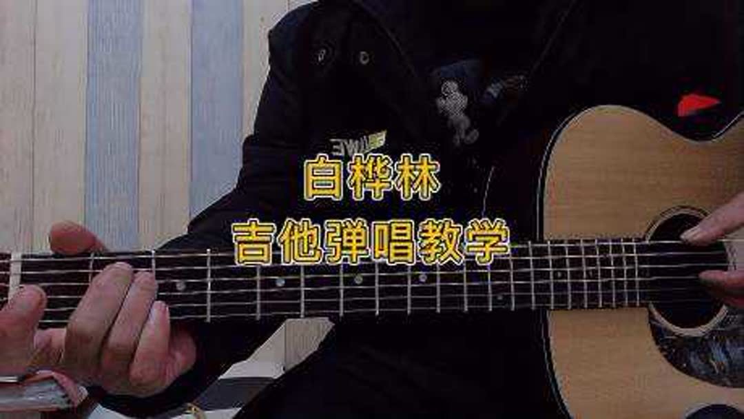 《白桦林》吉他弹唱教学